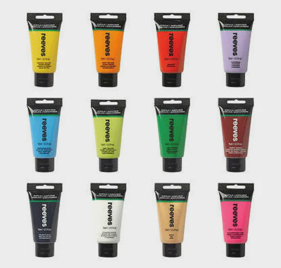 Unleash Your Creativity with Reeves 75ml Acrylic Paint - Now on Sale a ...
